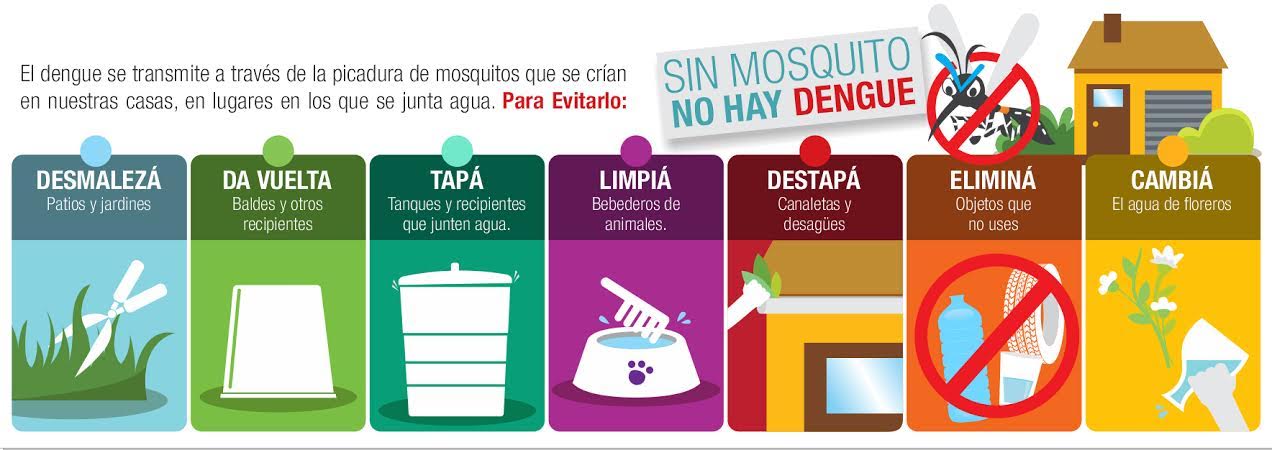 Prevenir Dengue, fiebre Zika y Chikungunya | Municipalidad del Partido de Olavarría
