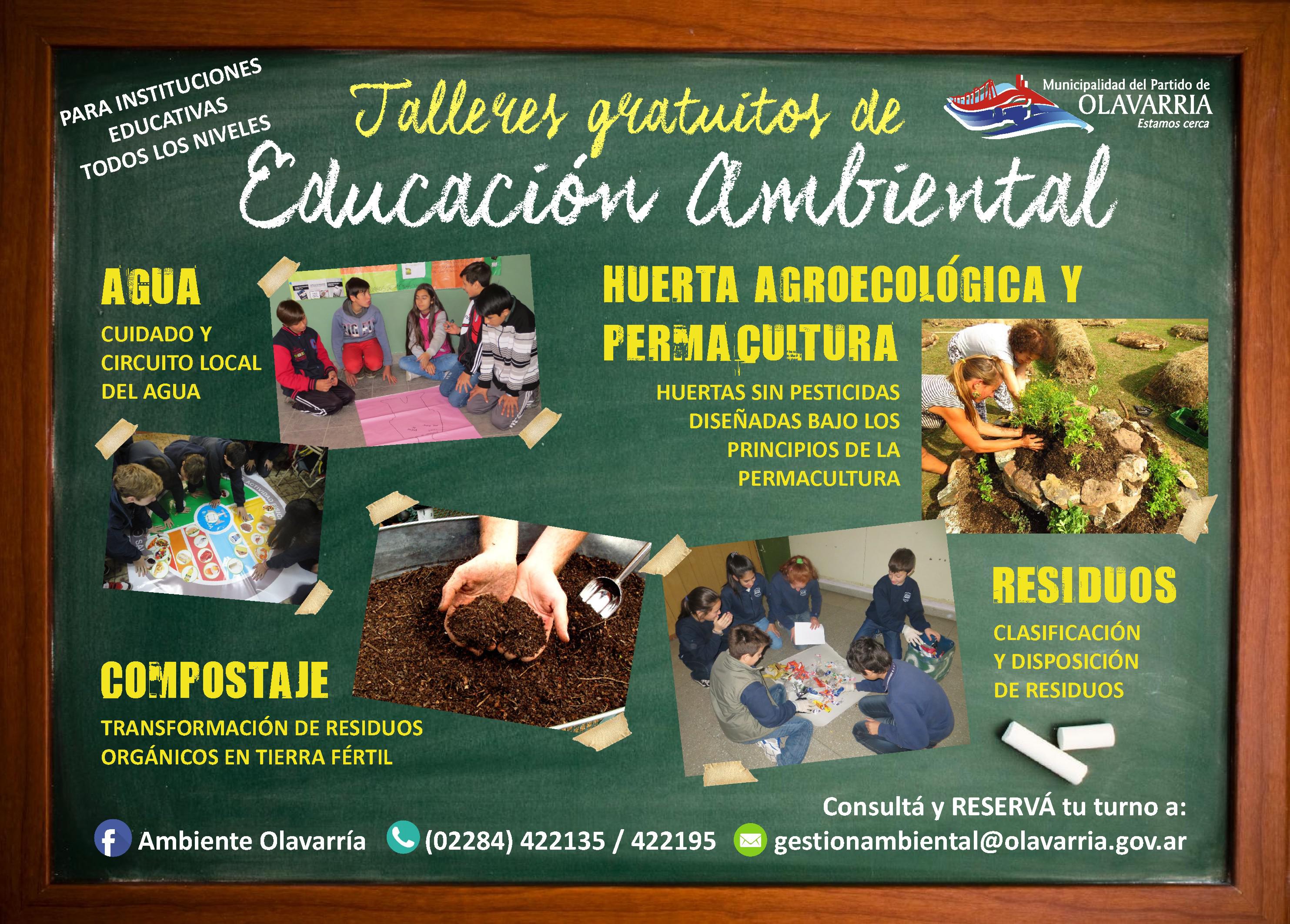 Comienzo De Los Talleres De Educación Ambiental Municipalidad Del
