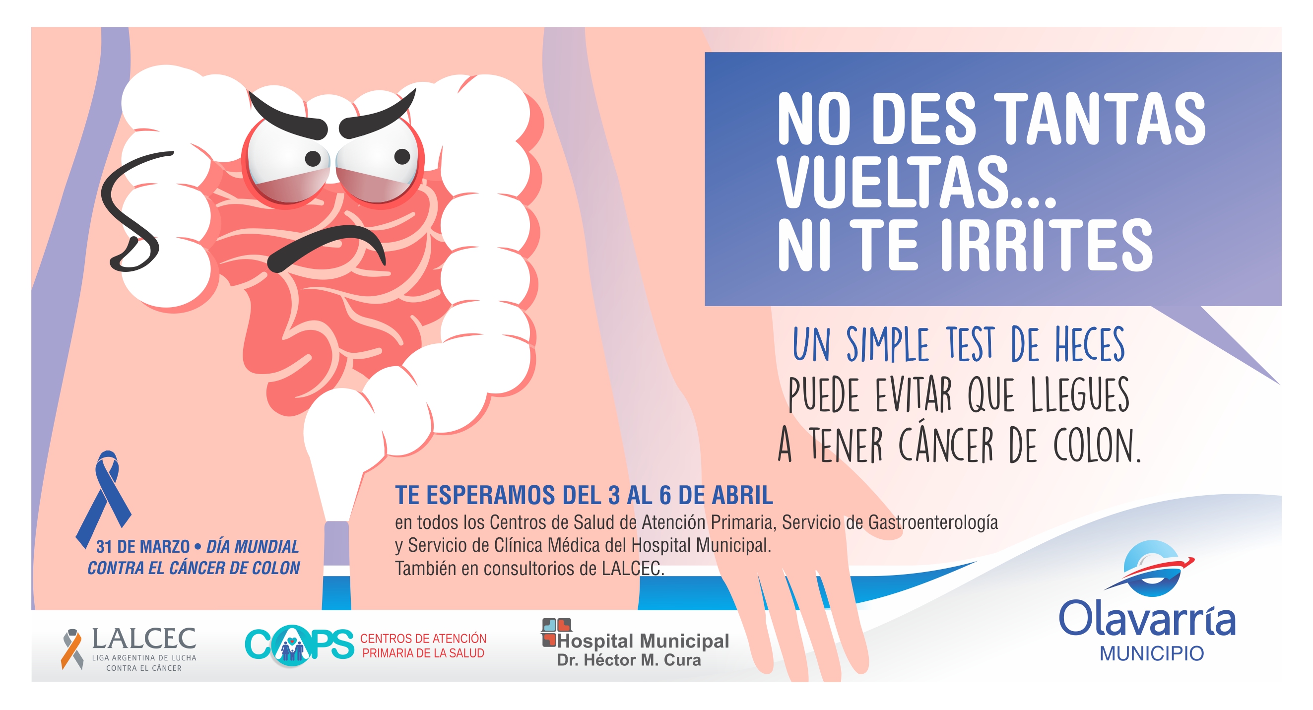 Campaña de prevención del cáncer de colon | Municipalidad del Partido ...