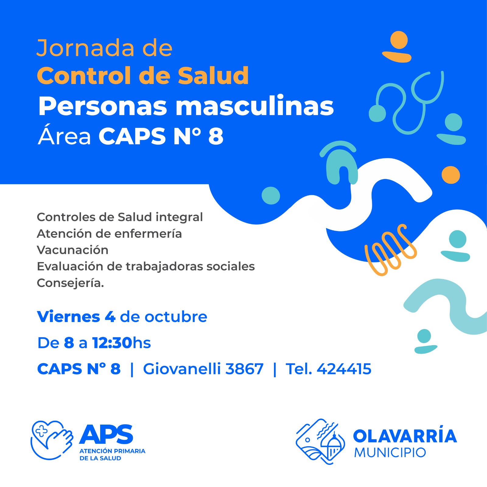 Reprogramación de la jornada de salud integral en el CAPS N° 8 “10 de ...